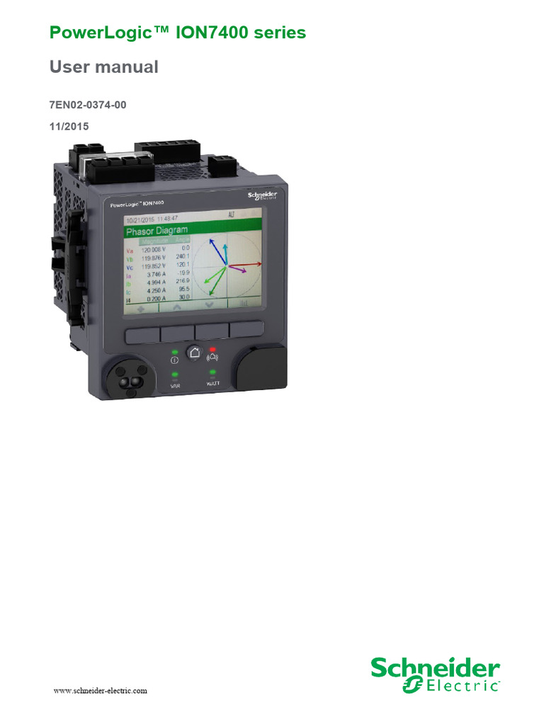 ION7400 User Manual | PDF | File Transfer Protocol | Usb