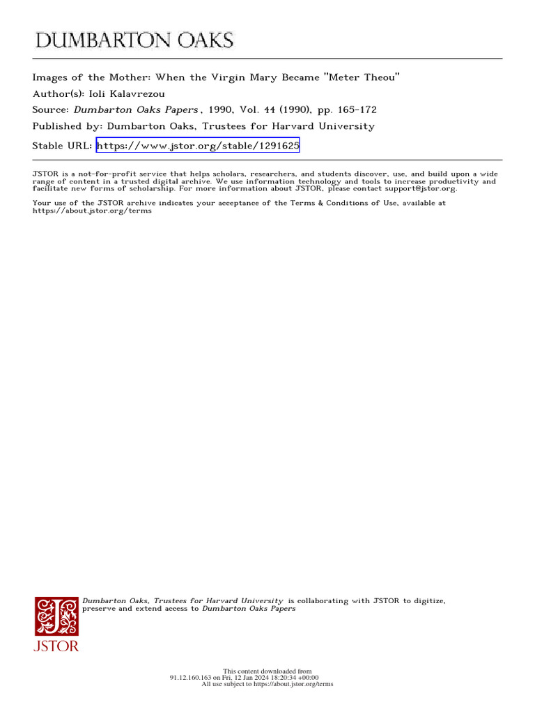 Kalavrezou-Images of The Mother When The Virgin Mary Became Meter Theou ...