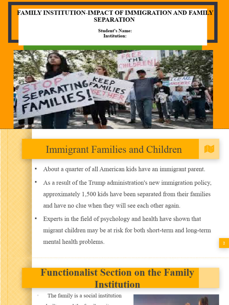 Immigration and Family Separation | PDF | Family | Immigration