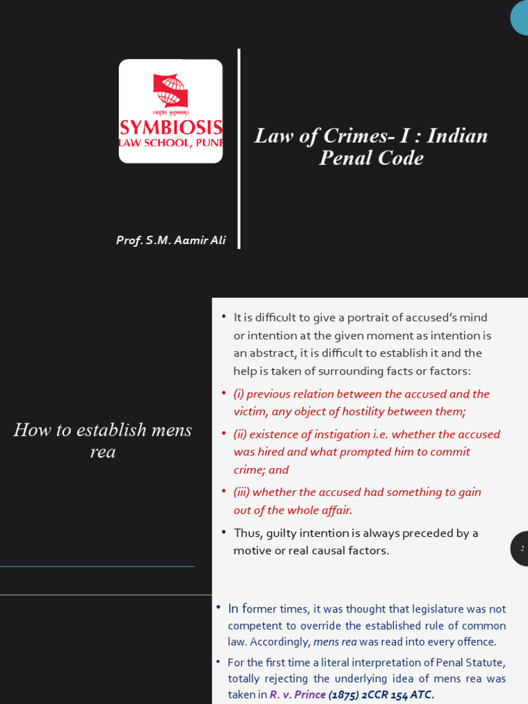 Law of Crimes - I - Strict Liability | PDF | Mens Rea | Criminal Law