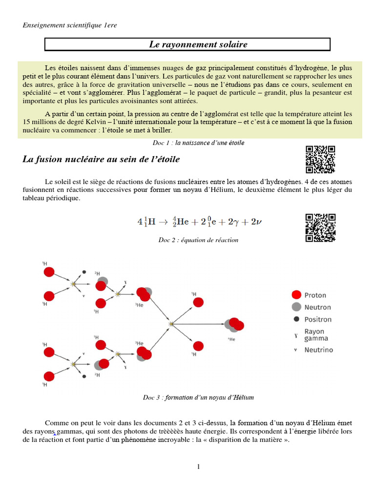 Le Rayonnement Solaire PDF | PDF