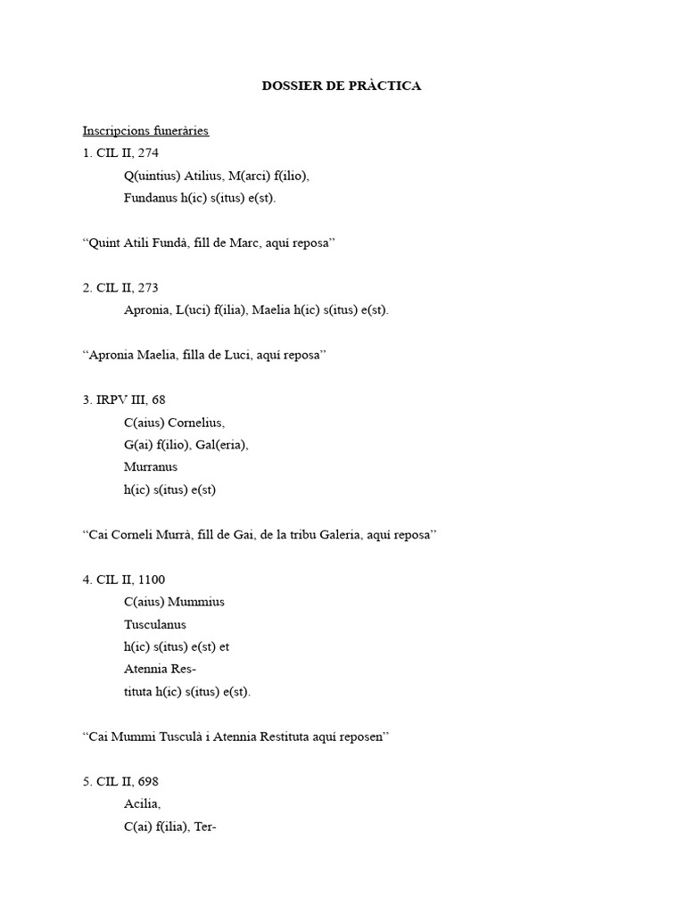 Dossier de Pràctica | PDF