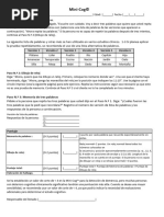 Escala Mini Cog | PDF | Geriátrico | Salud y bienestar