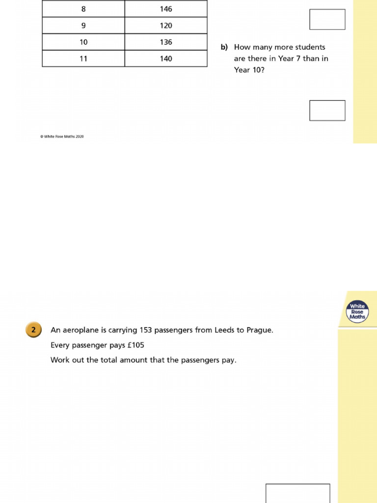 Solve-problems-with-integers-Worksheet | PDF