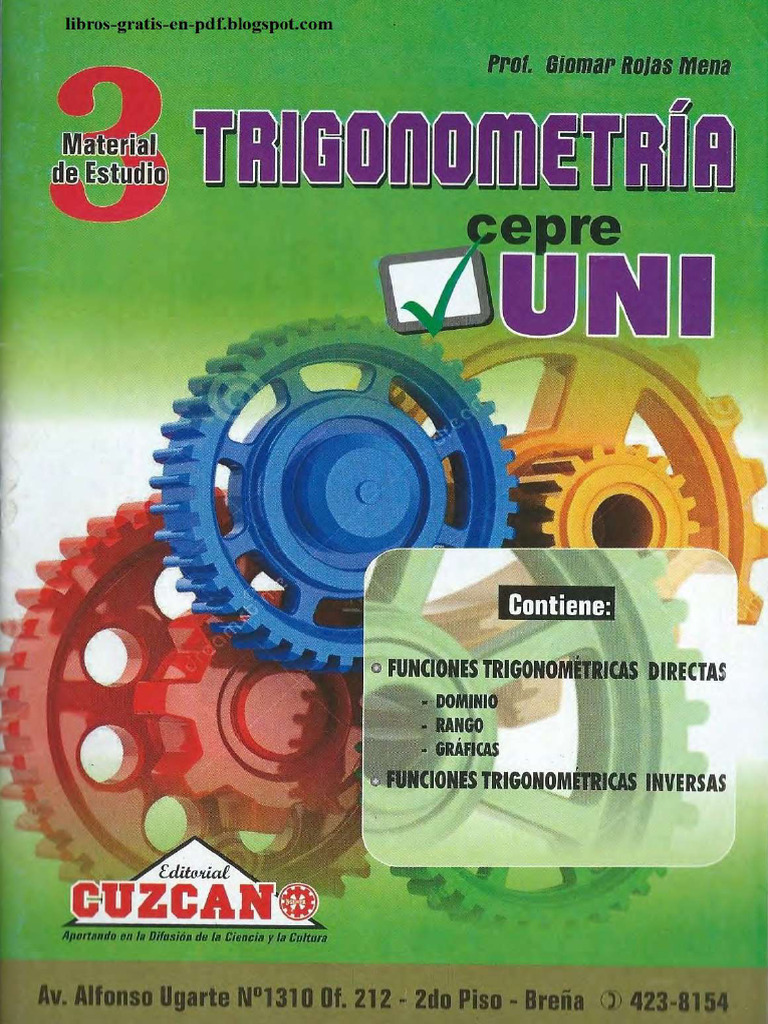 Cepre Uni - Trigonometria 3 - Cuzcano | PDF