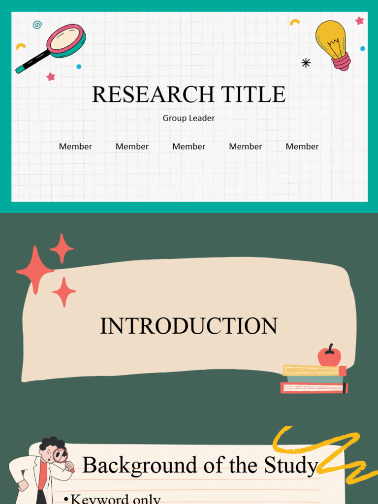 IMRAD-PPT-Editable | PDF | Health Care | Science