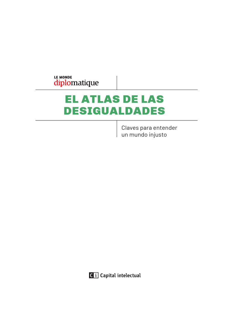 Atlas Desigualdades PDF | PDF | Desigualdad social | Discriminación y relaciones raciales