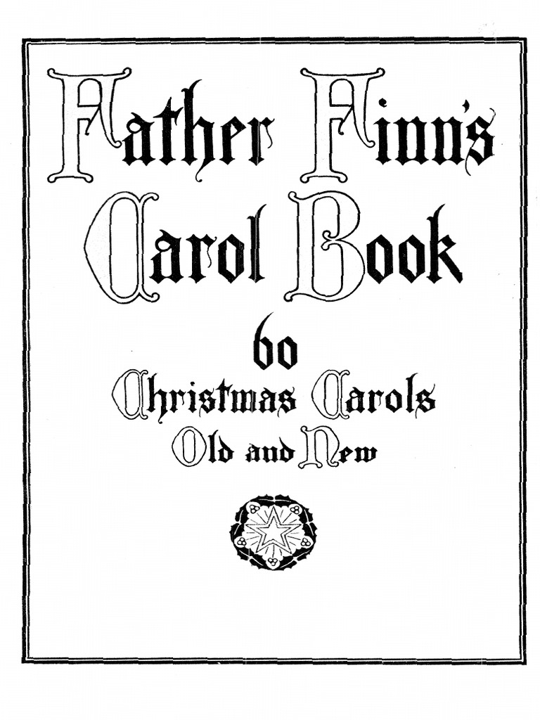 Father Finn-26#039 S Carol Book | PDF