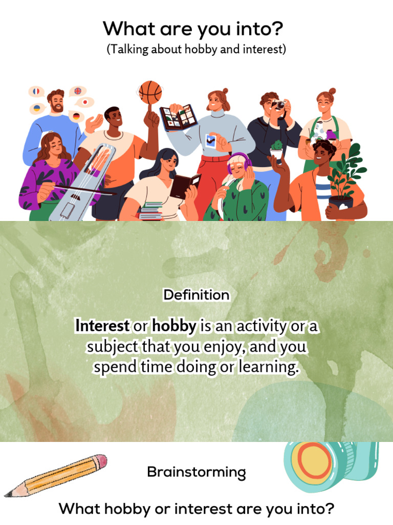 Exploring Hobbies and Interests | PDF | Art