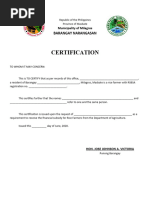Certificate of Low Income | PDF