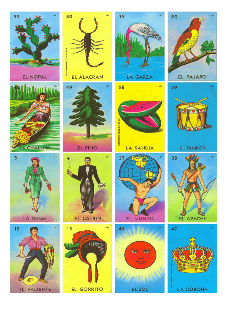Loteria para Imprimir | PDF