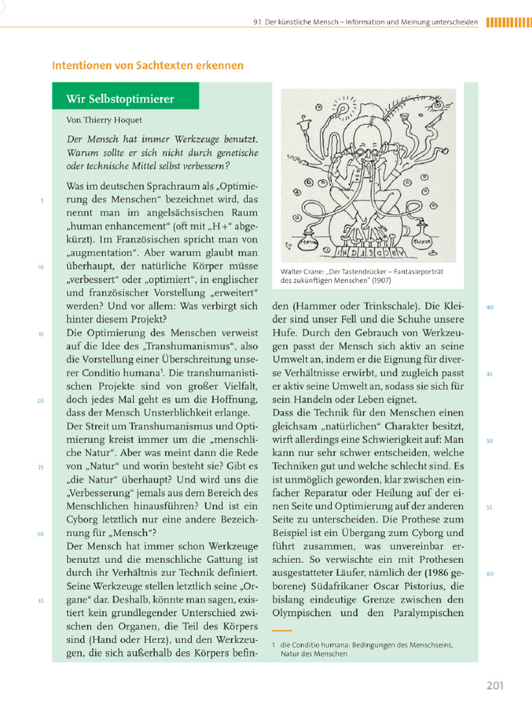 04 Sachtext - Wir Selbstoptimierer | PDF