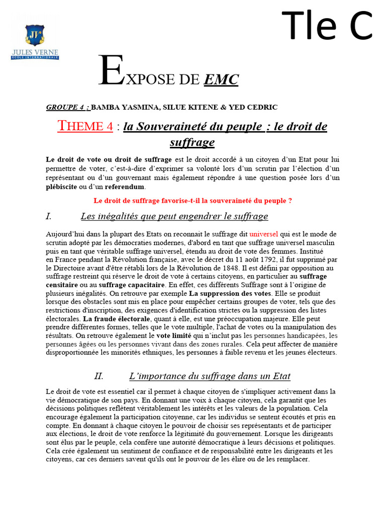 Expose de Emc Original | PDF