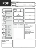 D&D Beyond Original Character Sheet | PDF | Dungeons & Dragons | Gary ...