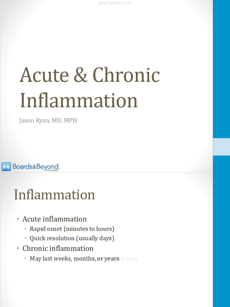 Acute and Chronic Inflammation Atf | PDF | Inflammation | Macrophage