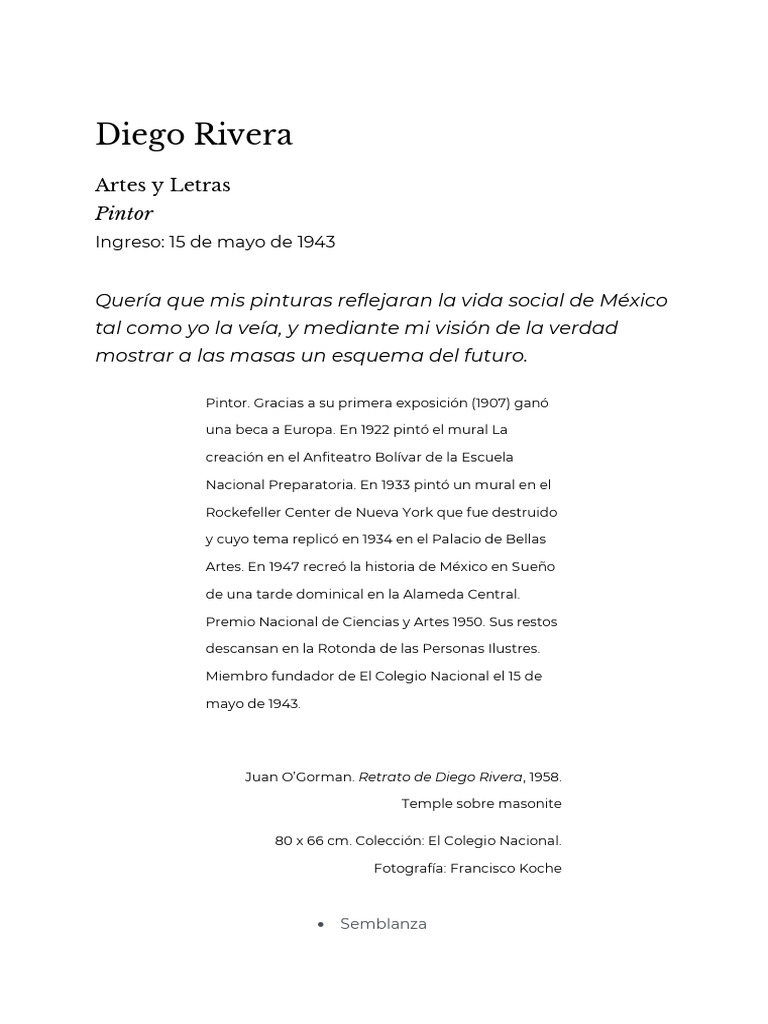 Diego Rivera | PDF | México