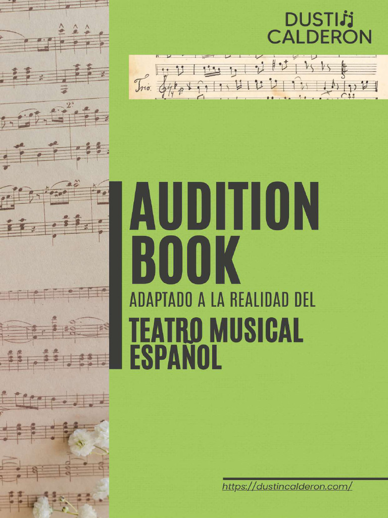 Audition Book Adaptado A La Realidad Del Teatro Musical Español | PDF