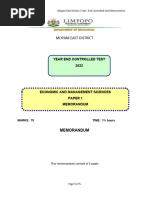 Grade 9 Sepedi Term 4 Question Paper | PDF | Languages Of Africa