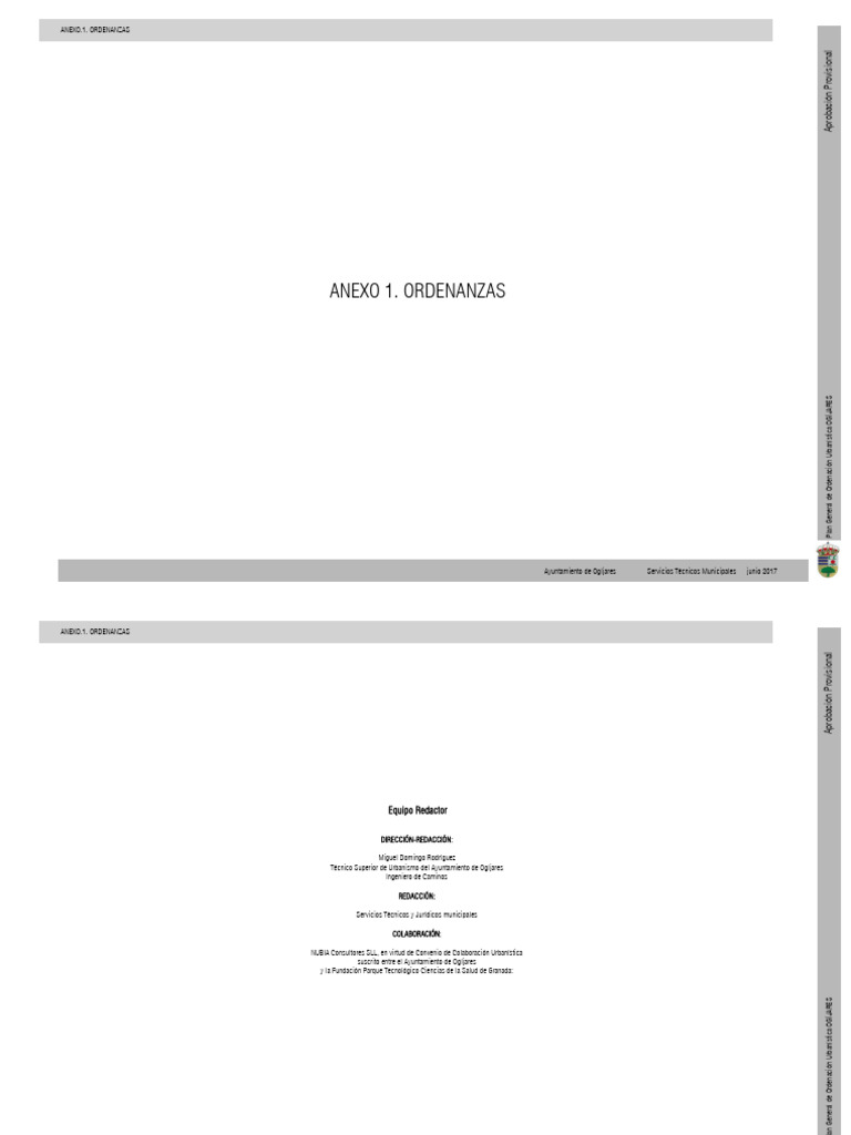 ANEXO-01-ORDENANZAS | PDF | edificio | Planificación urbana