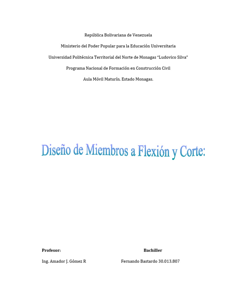 Informe de Concreto | PDF | Concreto reforzado | Viga (Estructura)
