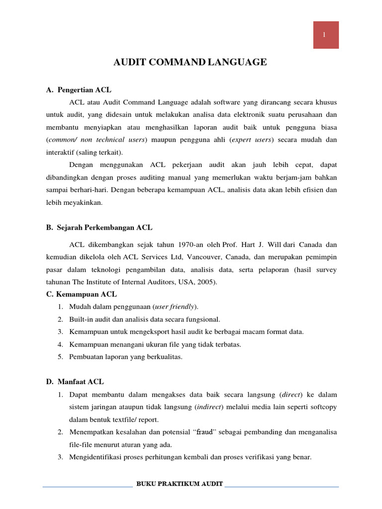 Buku Praktikum Audit | PDF | Bisnis | Komputer