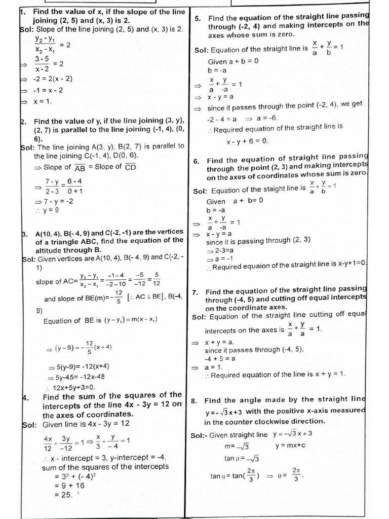 JR Inter - 1B - 2 Marks | PDF