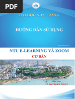 Bài 5 - Hướng Dẫn Sử Dụng Hệ Thống TNU - Elearning | PDF