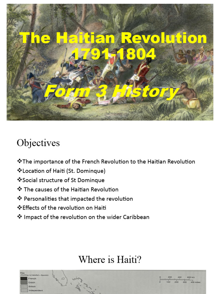 Causes and Effects of the Haitian Revolution | PDF | Slavery | Haiti