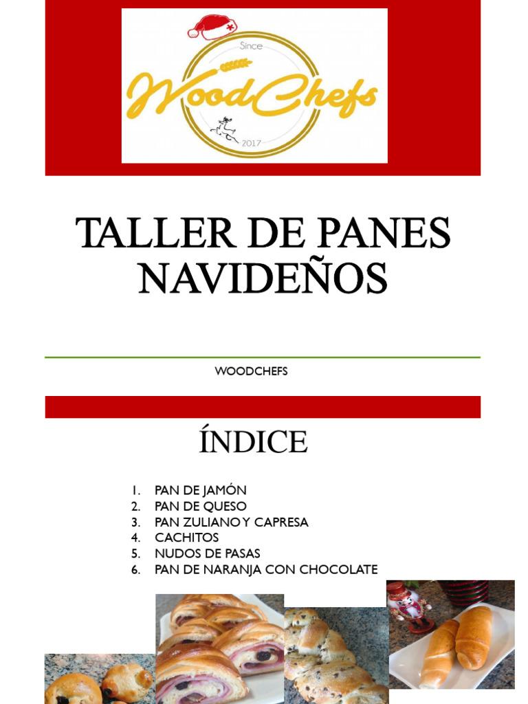 Guia Pan de Jamon y Panes Rellenos | PDF | Panes | Masa