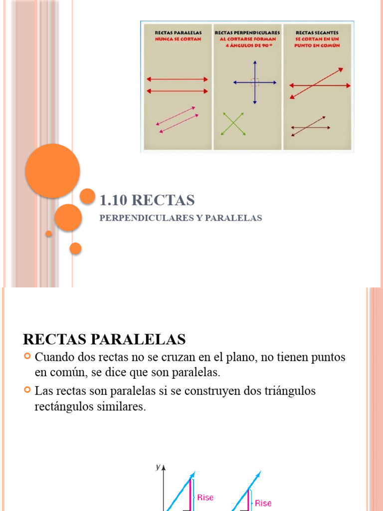1.10rectas Paralelas y Perpendiculares | PDF | Arte | Ciencia y matemáticas