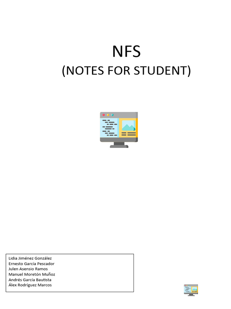 Trabajo NFS | PDF | Application Software | Cloud Computing