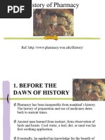 Timeline, History of Pharmacy | PDF | Pharmacy | Medicine