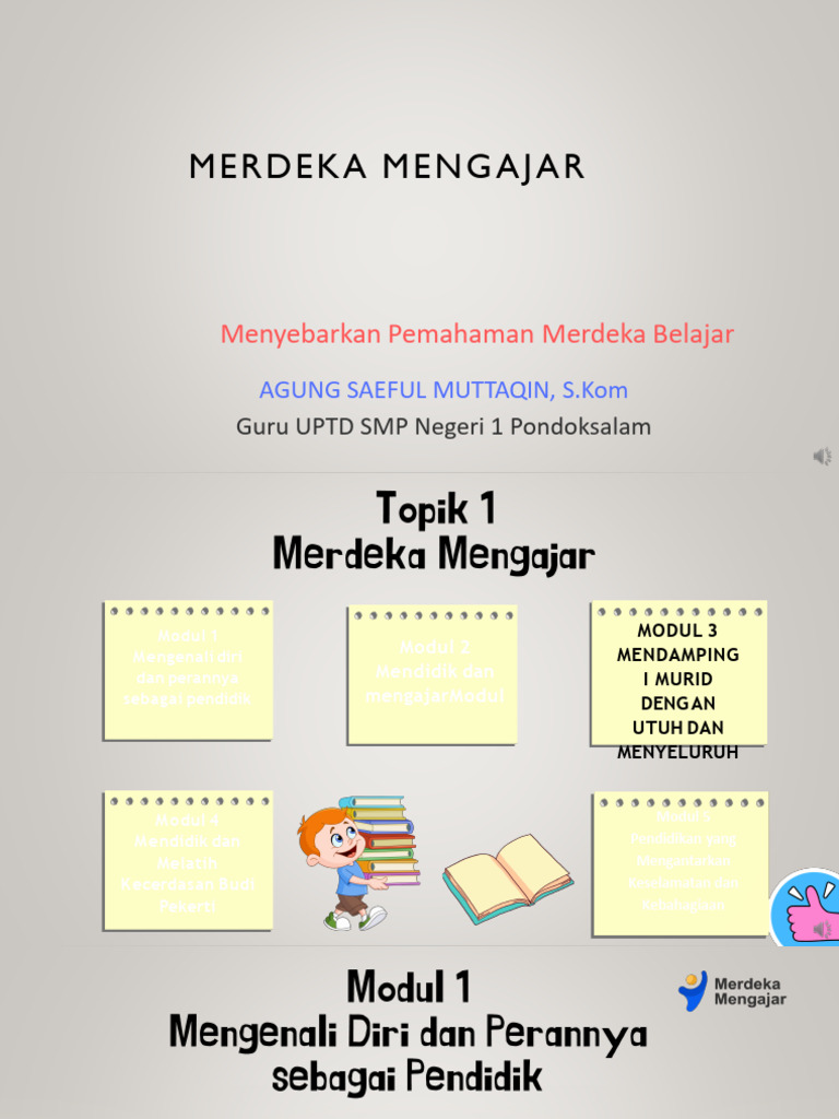 Aksi Nyata Topik Merdeka Mengajar 1 | PDF | Karier & Perkembangan