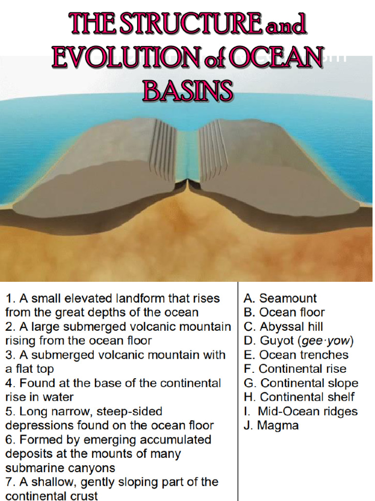 10 The Structure and Evolution of Ocean | PDF | Seabed | Continental Shelf