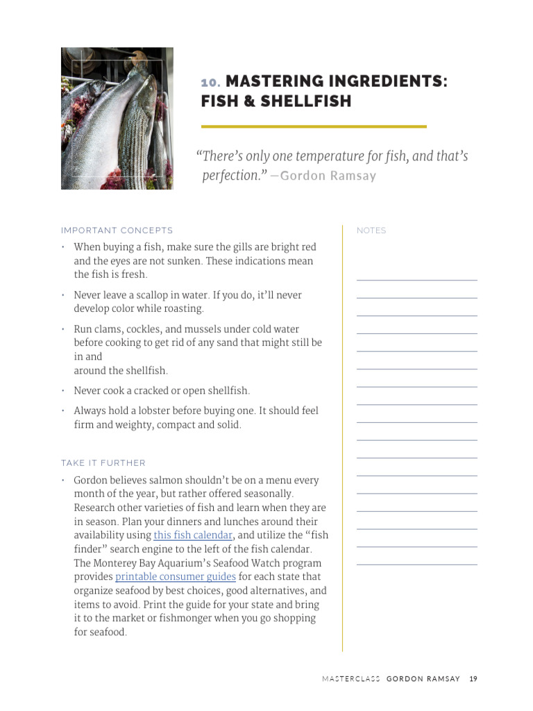 10-Mastering Ingredients Fish & Shellfish | PDF | Lobster | Shellfish