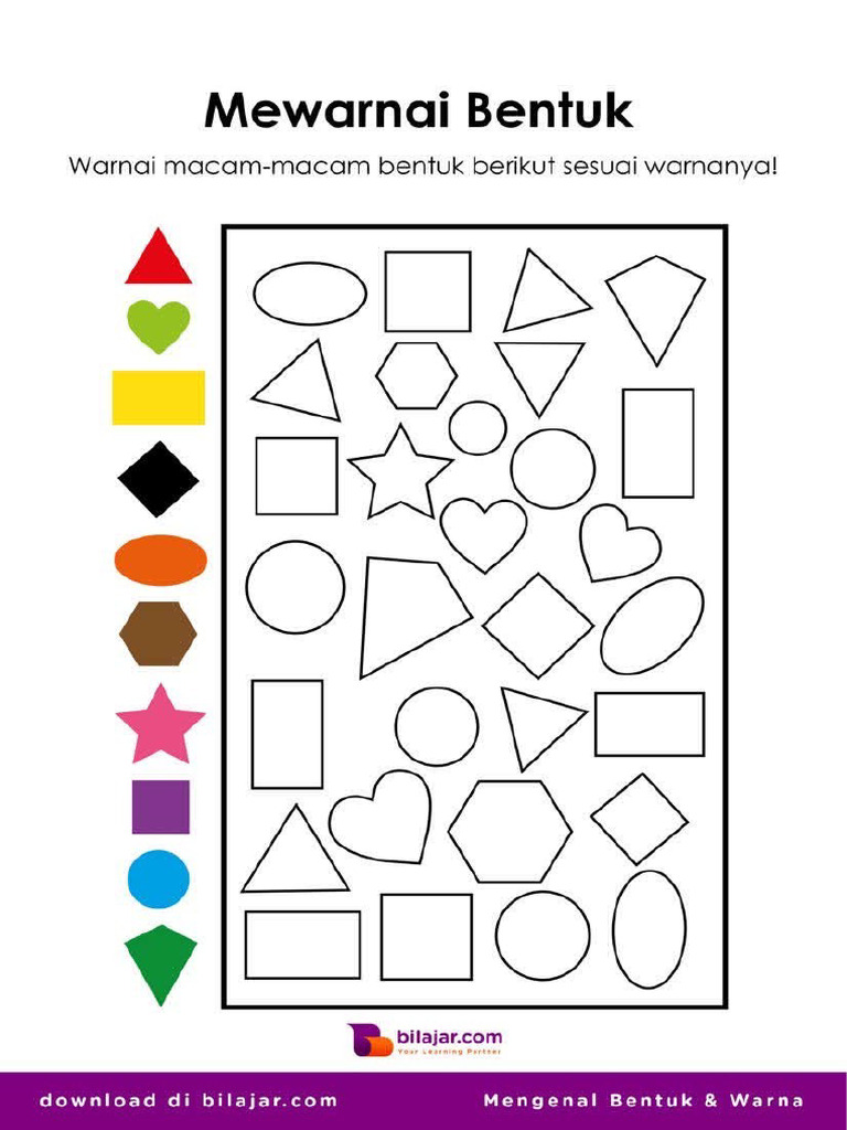 Mengenal Bentuk Warna | PDF
