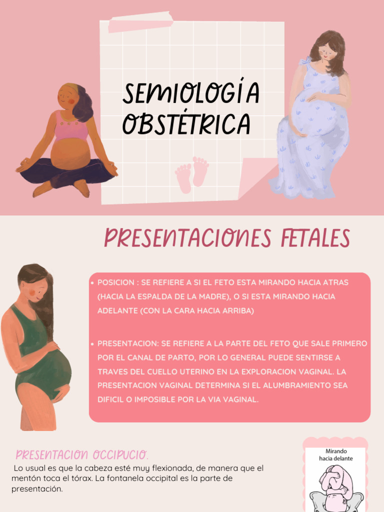 Semiología Obstétrica | PDF | Parto | Salud maternal