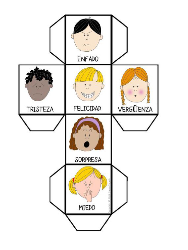 Dado de Las Emociones | PDF