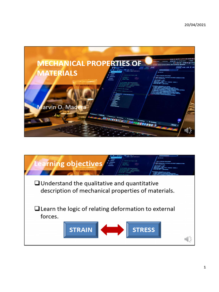 Chapter3 1 | PDF | Deformation (Engineering) | Yield (Engineering)