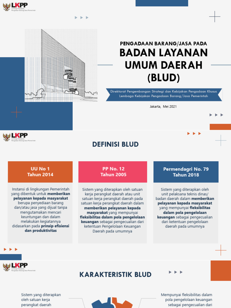 Pengadaan Barang/Jasa pada BLUD | PDF