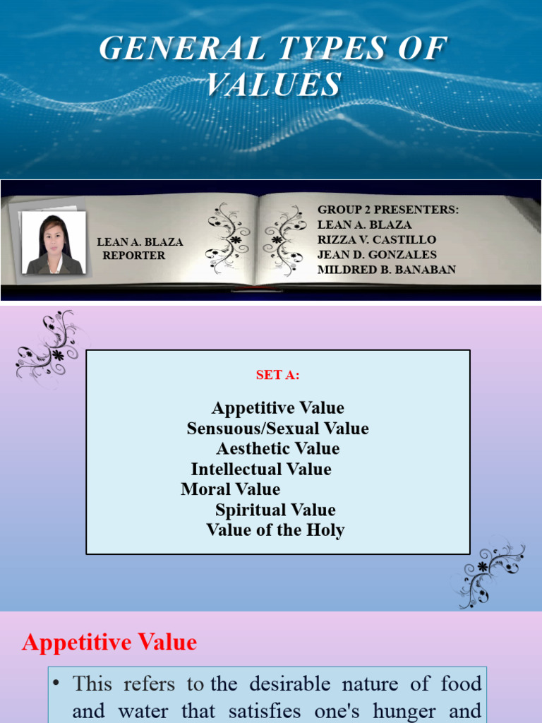 General Types of Values | PDF | Self-Improvement