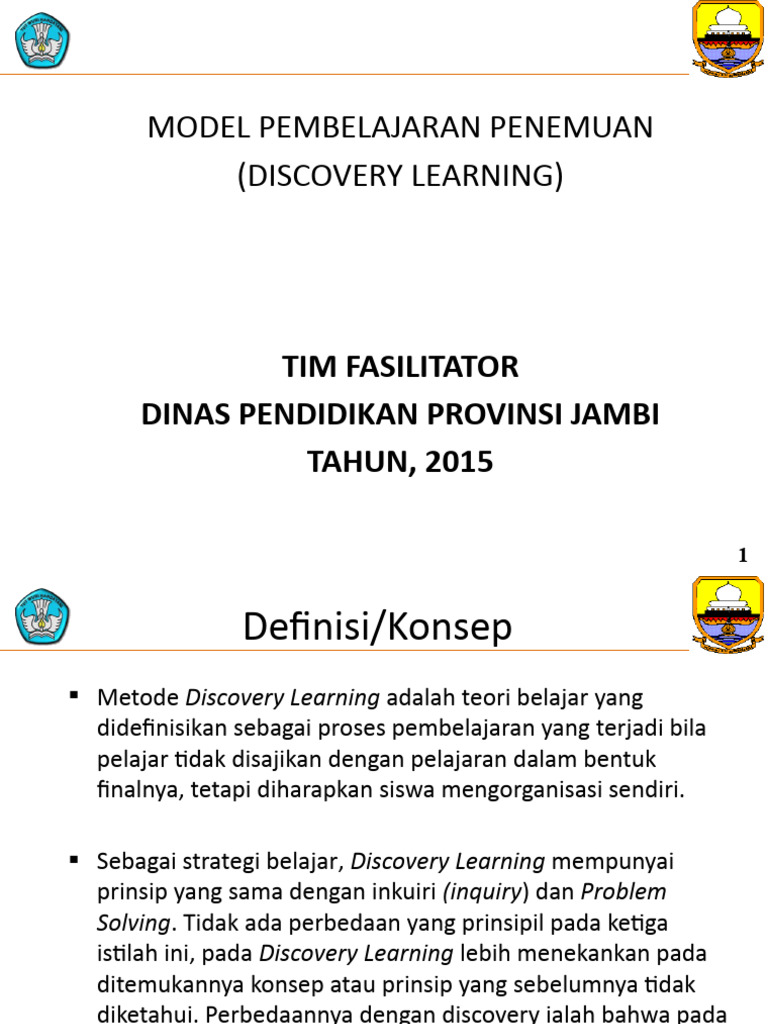 Discovery Learning | PDF