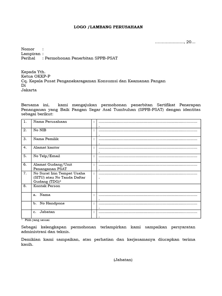 Permohonan SPPB - PSAT | PDF | Komputer