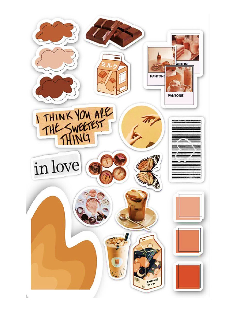 Stickers Rojos y Abcd | PDF