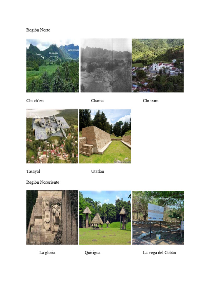 Areas Protegidas y Sitios Arqueologicos | PDF