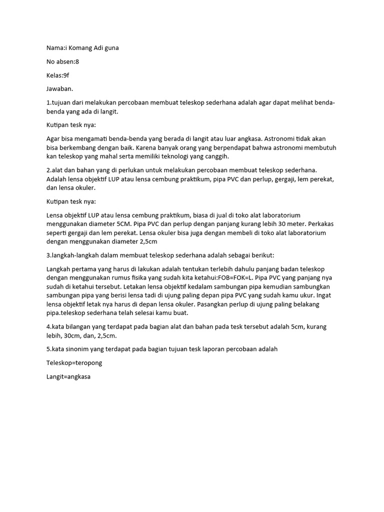 i Komang Adi Guna | PDF