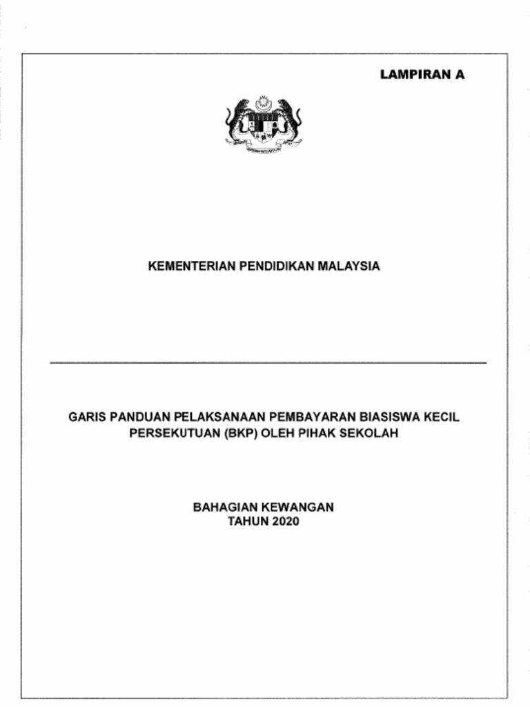 Garis Panduanpembayaran BKP | PDF