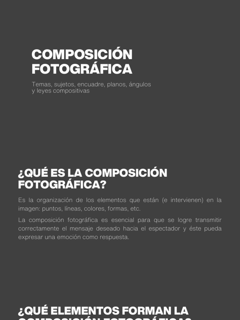 Composición Visual Foto | PDF | Rectángulo