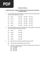 TPC Calculation for Ship Stability | PDF | Buoyancy | Density