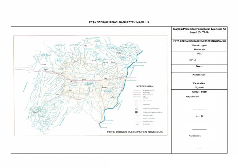 C. FORMAT 14 - PETA D.I KAB. NGANJUK | PDF